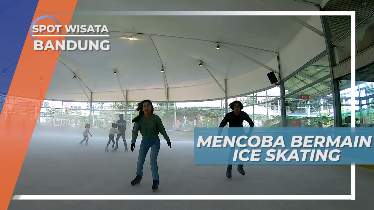 Ice Skating Bandung, Sensasi Berseluncur di Atas Es