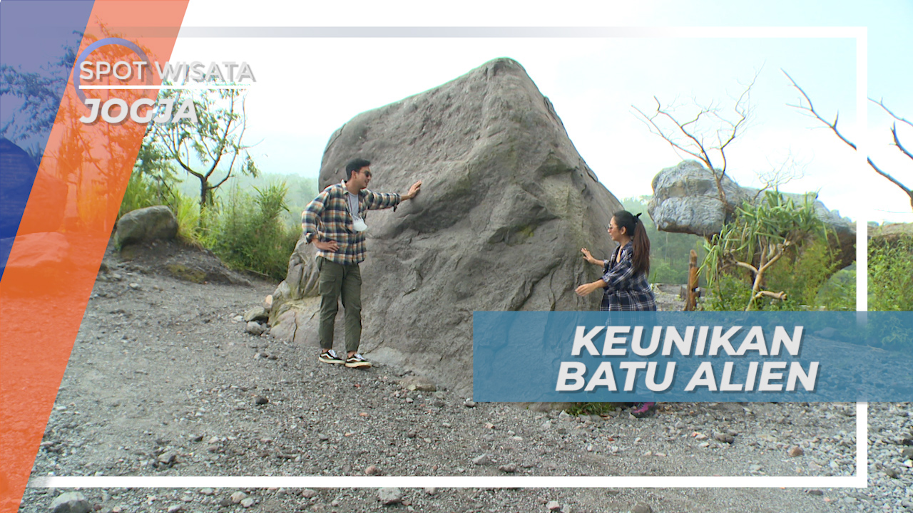 Batu Alien, Bongkahan Besar Vulkanik yang Terlempar dari Gunung Merapi ...