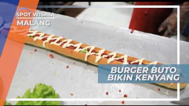 Burger Buto, Menu Lezat Penggoyang Lidah yang Bikin Super Kenyang, Malang