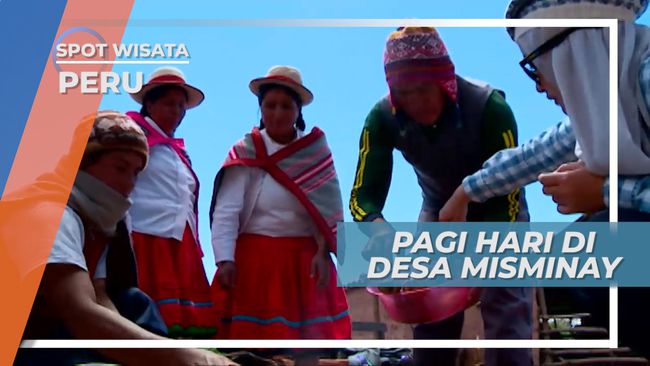 Pachamancha, Sarapan Pagi ala Desa Misminay Lembah Sagrado Peru