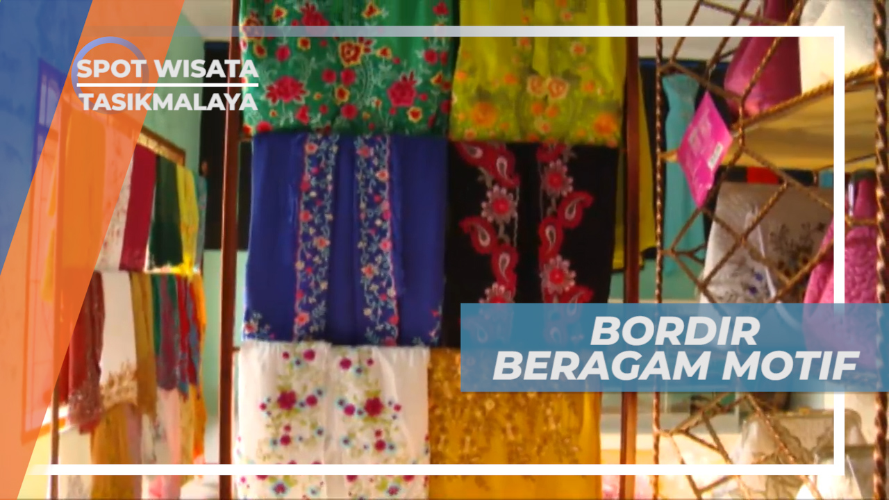 Cantik dan Eksotis, Motif Bordir Khas Tasikmalaya