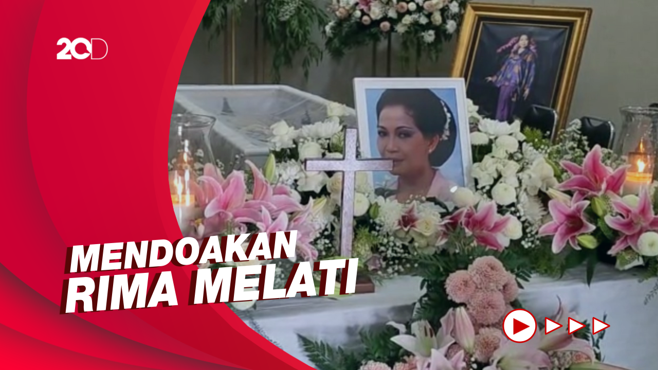 Hendropriyono dan Rina Hassim Melayat ke Rumah Duka Rima Melati