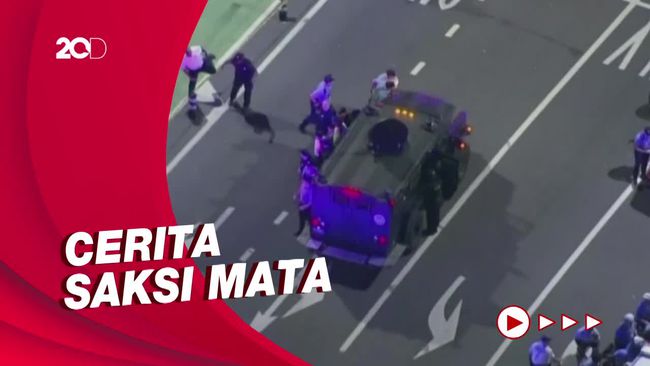Cerita Ngeri Penembakan AS, Saksi Sembunyikan Anak di Tong Sampah Cerita Ngeri Penembakan AS, Saksi Sembunyikan Anak di Tong Sampah