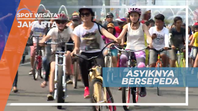 Sepeda Chopper, Berkeliling Bundaran Tugu Selamat Datang Dengan Naik ...