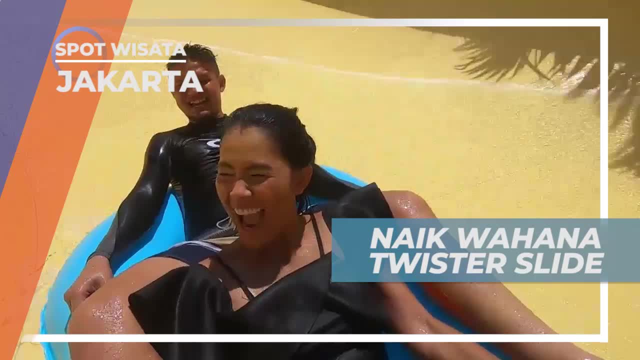 Twister Slide, Wahana Dengan Bentuk Cawan Raksasa, Jakarta