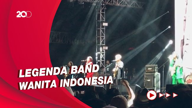 Band Dara Puspita Terharu Usai Tampil Perdana Setelah 52 Tahun