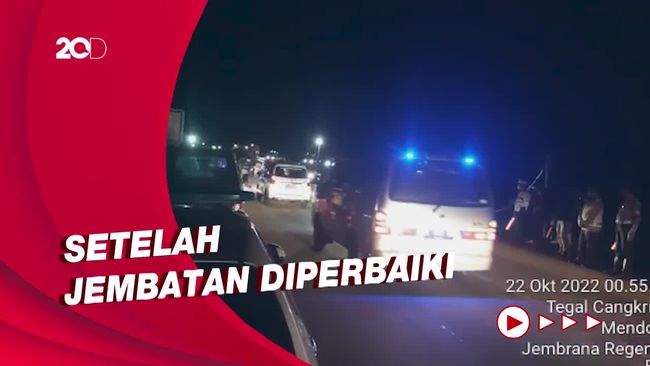 Usai Banjir Bandang, 2 Jalur Jembatan Bilukpoh Diuji Coba
