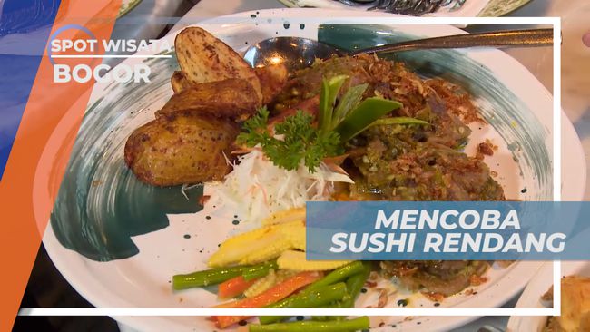 Nikmat Lezat Sushi Dengan Isian Daging Rendang Khas Nusantara, Bogor