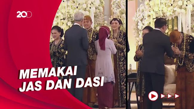 Gaya Ganjar dan RK Jadi Tamu di Tasyakuran Kaesang-Erina