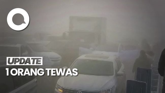 Penampakan Ratusan Mobil Tabrakan Beruntun di China Gegara Kabut Penampakan Ratusan Mobil Tabrakan Beruntun di China Gegara Kabut