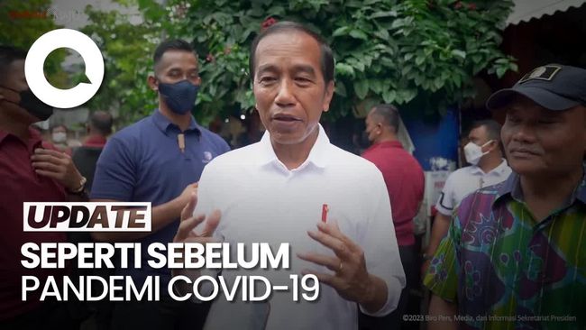 Jokowi Sebut Efek Pencabutan Ppkm Terlihat Februari 2023
