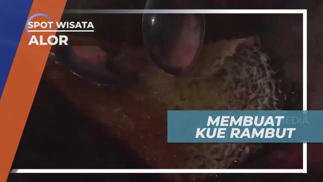 Kue Rambut, Makanan Tradisional Bercita Rasa Manis, Alor Nusa Tenggara ...