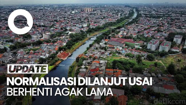 Jokowi Soal Pembebasan Lahan Normalisasi Ciliwung Simpel Kok