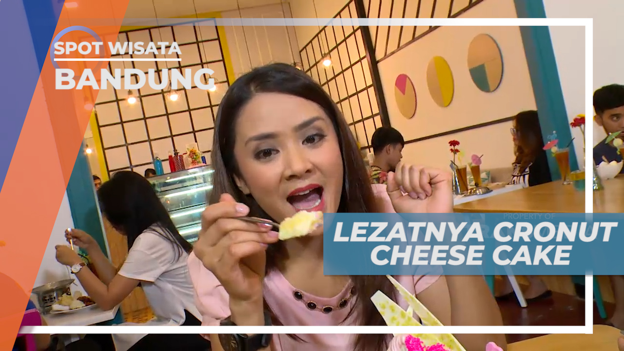 Menikmati Kelezatan Cronut Cheese Cake, Kota Bandung