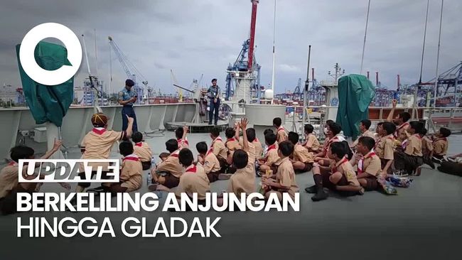 Korban Kebakaran Plumpang Dapat Trauma Healing Tur ke KRI BAC-593
