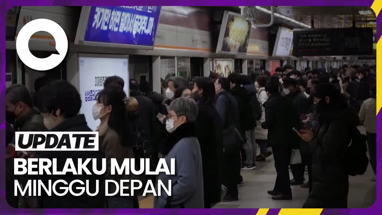 Korea Selatan Siap Cabut Aturan Pakai Masker Di Transportasi Publik