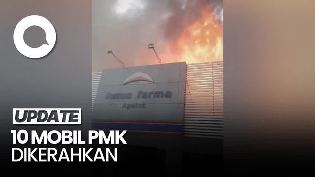 Apotek Kimia Farma Diponegoro Surabaya Terbakar