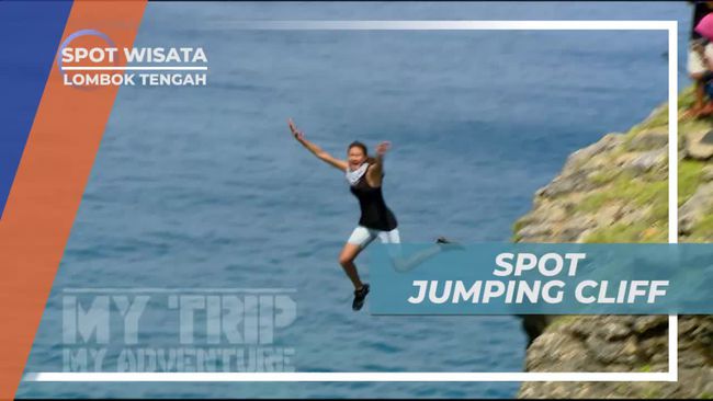 Mencoba Melakukan Cliff Jumping Setinggi 9 Meter, Lombok Tengah