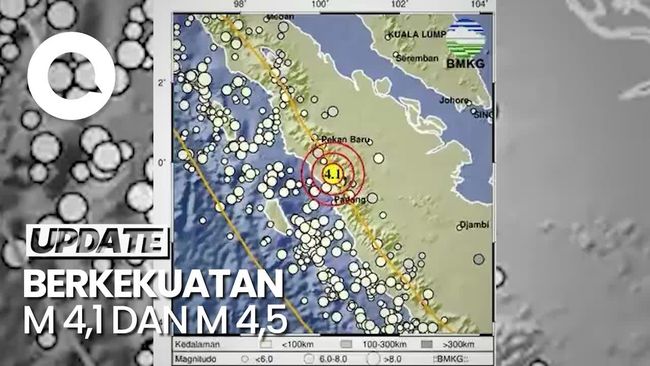 Bukittinggi Sumbar Diguncang Gempa Sebanyak 2 Kali
