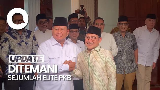 Cak Imin Tiba di Kediaman Prabowo Subianto, Gelar Pertemuan Tertutup