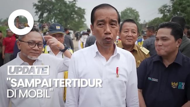 Sindiran Jokowi soal Jalan Rusak di Lampung: Mulus, Saya Sampai Tidur Sindiran Jokowi soal Jalan Rusak di Lampung: Mulus, Saya Sampai Tidur