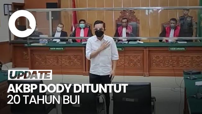 Jelang Sidang Vonis, AKBP Dody Beri Salam Presisi Polri