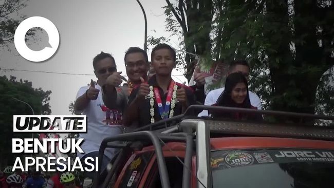 Pemkab Lumajang Hadiahi Rumah ke Atlet MTB Peraih Medali Emas Sea Games Pemkab Lumajang Hadiahi Rumah ke Atlet MTB Peraih Medali Emas Sea Games