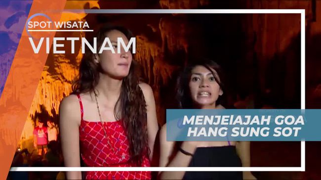 Mengabadikan Momen Dengan Berfoto di Goa Hang Sung Sot, Vietnam