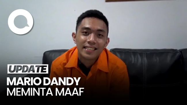 Ekspresi Mario Dandy saat Sampaikan Penyesalan Aniaya David