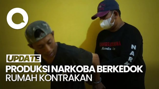 Detik-detik Polisi Gerebek Tempat Produksi Narkoba di Rumah Kontrakan Detik-detik Polisi Gerebek Tempat Produksi Narkoba di Rumah Kontrakan