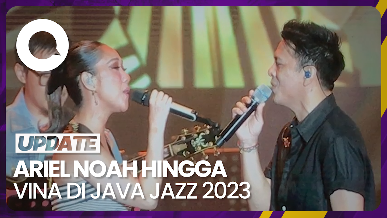 Mesranya Ariel NOAH-BCL Hingga Nostalgia Vina Panduwinata di Java Jazz 2023