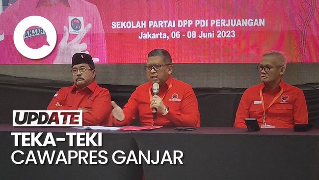 PDIP Bentuk Tim Khusus untuk Bahas Cawapres Ganjar