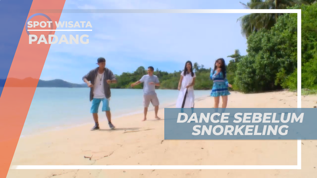 Seru-seruan di Tepi Pantai Pulau Marak yang Indah, Padang