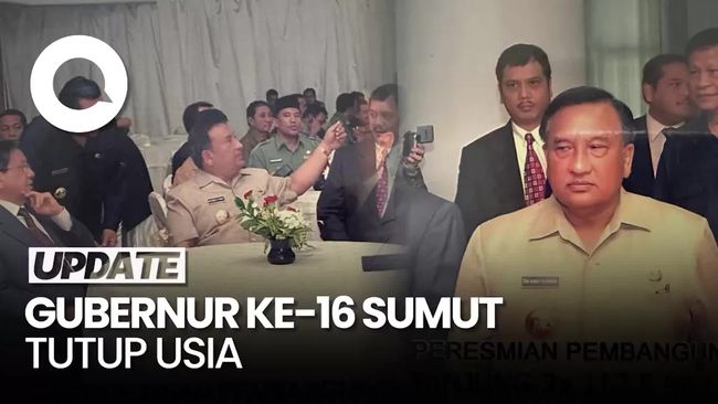 Sosok Rudolf Pardede, Eks Gubernur Sumut yang Meninggal Dunia