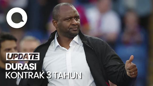 Patrick Vieira Resmi Ditunjuk Jadi Pelatih Strasbourg