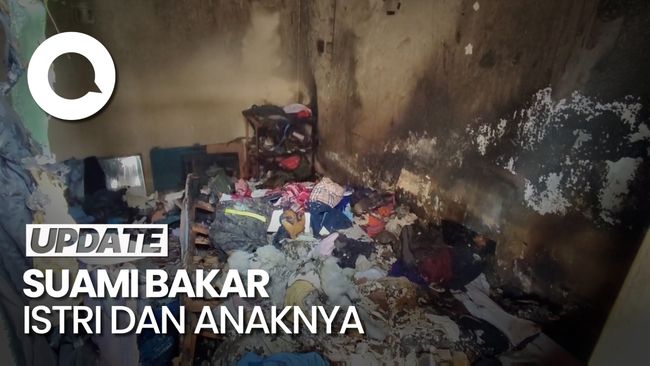 Suami Cemburu Buta Berujung Bakar Istri dan 2 Anaknya