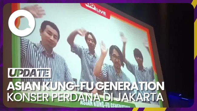 Penantian Lama Asian Kung-Fu Generation Gelar Konser di Jakarta