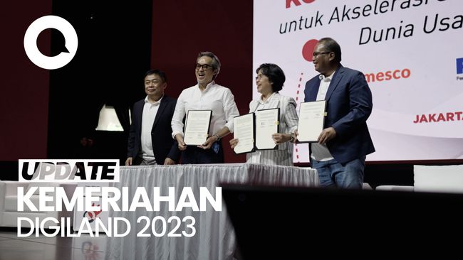 Puncak HUT ke-58 Telkom Indonesia: Digiland 2023 Elevating Your Future