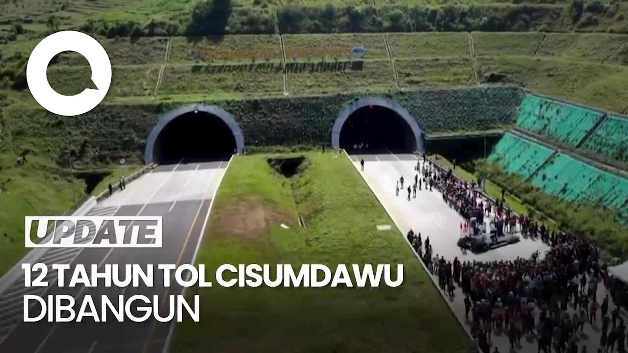Jokowi Resmikan Tol Cisumdawu Setelah 12 Tahun Dibangun Jokowi Resmikan Tol Cisumdawu Setelah 12 Tahun Dibangun