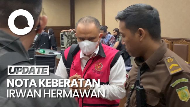 Irwan Hermawan Minta Dibebaskan dari Kasus Korupsi BTS