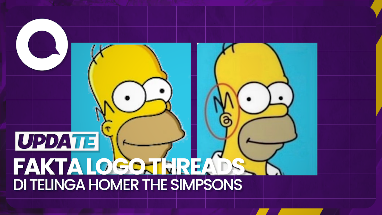 Heboh Logo Threads Disebut Diprediksi The Simpsons