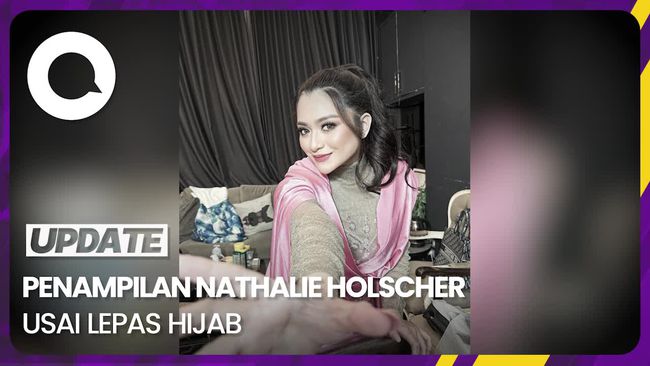 Nathalie Holscher Bungkam Saat Ditanya Alasannya Lepas Hijab