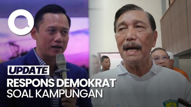 Luhut Sebut AHY Kampungan, Demokrat Singgung Pembiaran Moeldoko