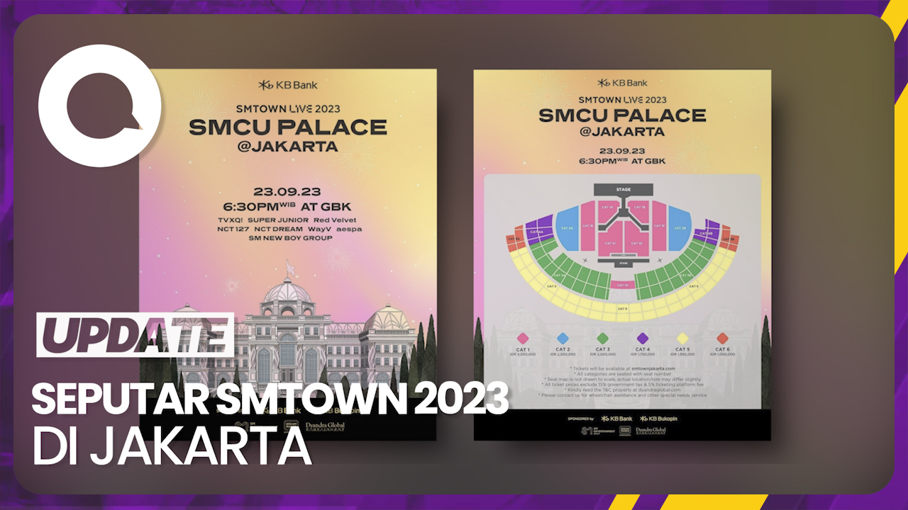 Yuk Intip Harga dan Seat Plan SMTOWN LIVE di Jakarta