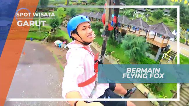 Menguji Adrenalin Dengan Bermain Flying Fox di Kota Garut