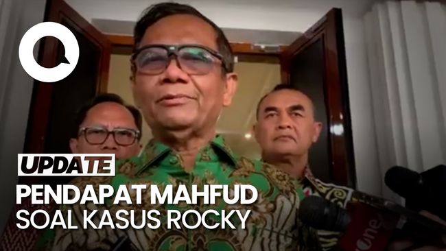 Mahfud Md Yakin Jokowi Tak Akan Ngadu soal Pernyataan Rocky Gerung Mahfud Md Yakin Jokowi Tak Akan Ngadu soal Pernyataan Rocky Gerung