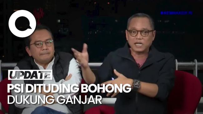 Tudingan Politikus PDIP Sebut PSI Bohong Dukung Ganjar Tudingan Politikus PDIP Sebut PSI Bohong Dukung Ganjar