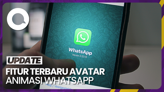 WhatsApp Rilis Fitur Avatar Animasi