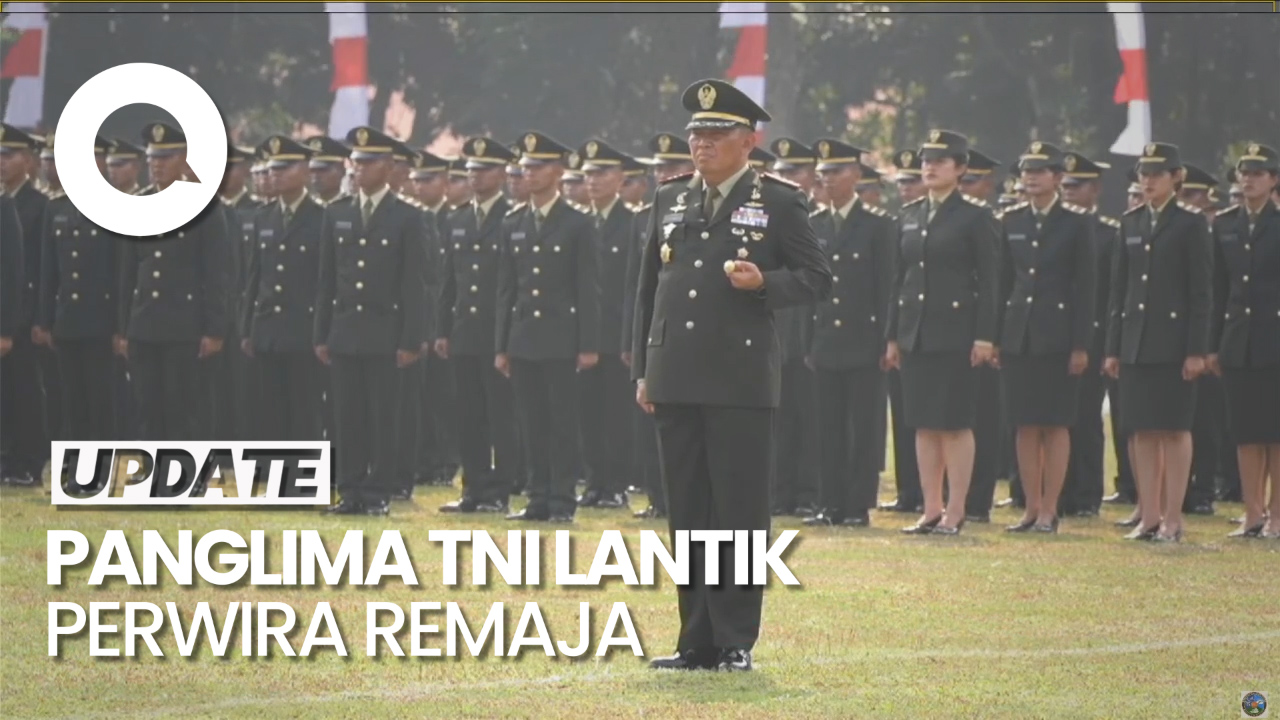 Lantik 383 Perwira Remaja, Panglima TNI: Berterima Kasih ke Orang Tua Lantik 383 Perwira Remaja, Panglima TNI: Berterima Kasih ke Orang Tua
