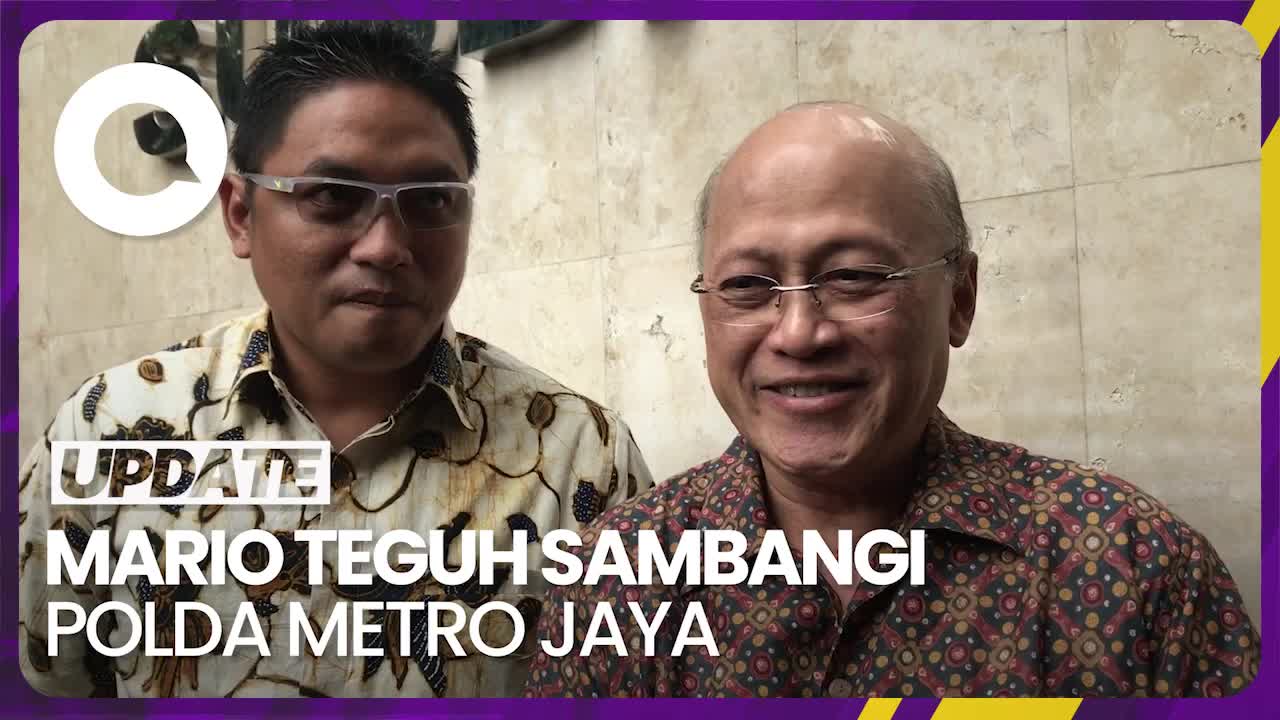 Jalani Pemeriksaan Soal Dugaan Penipuan Mario Teguh Super Terima Kasih